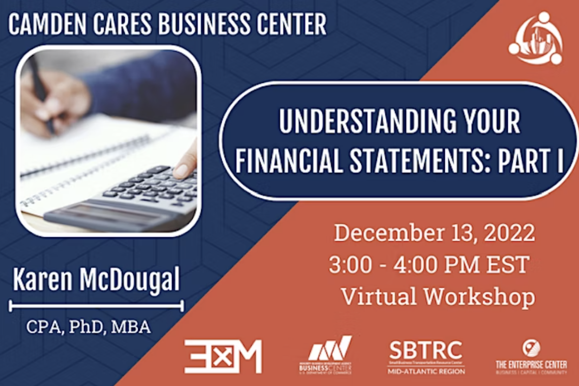 Understanding Your Financial Statements - Part 1 | The Enterprise Center
